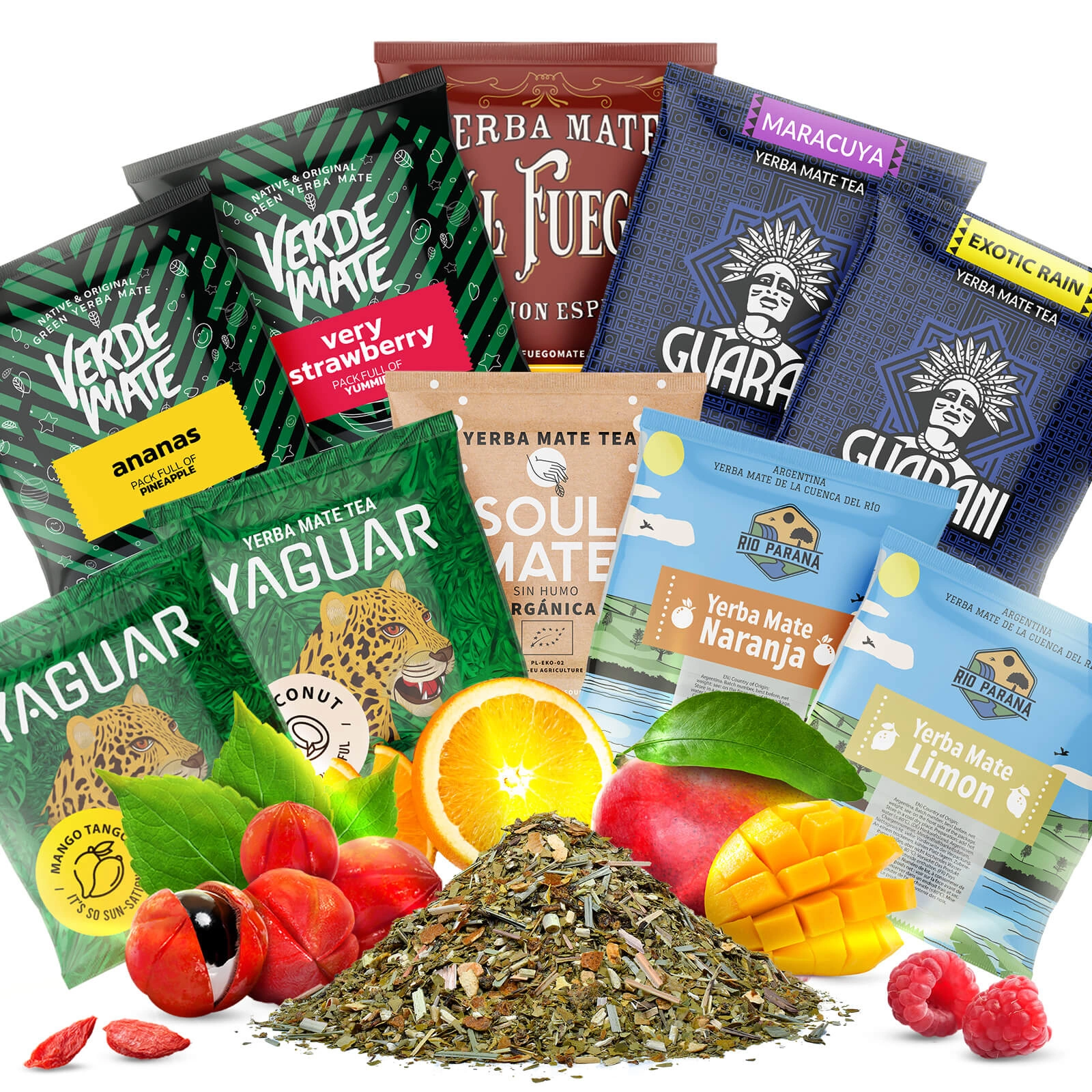 Yerba Mate NAJLEPSZE NA START 10x50g TYLKO OWOCOWE - yerba mate sklep ...