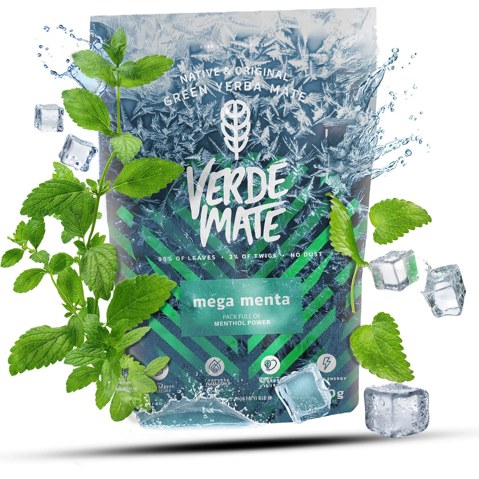 Verde Mate Green Mega Menta 0,5 kg - yerba mate sklep MateMundo.pl